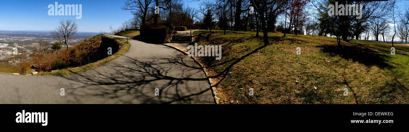 Point Park Overlook - Chattanooga, Tennessee - USA Stock Photo - Alamy