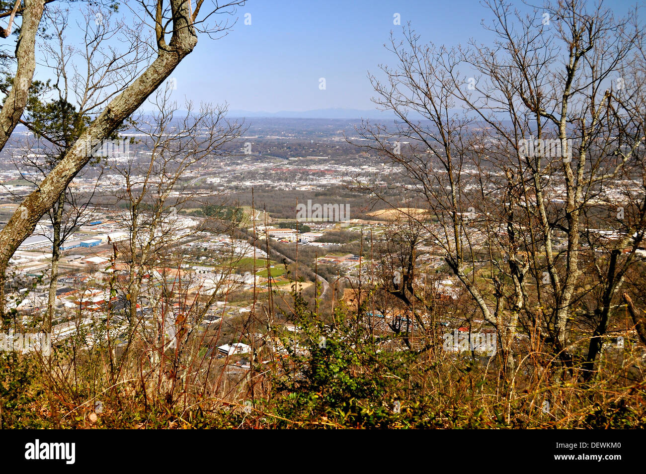 Point Park Overlook - Chattanooga, Tennessee - USA Stock Photo - Alamy