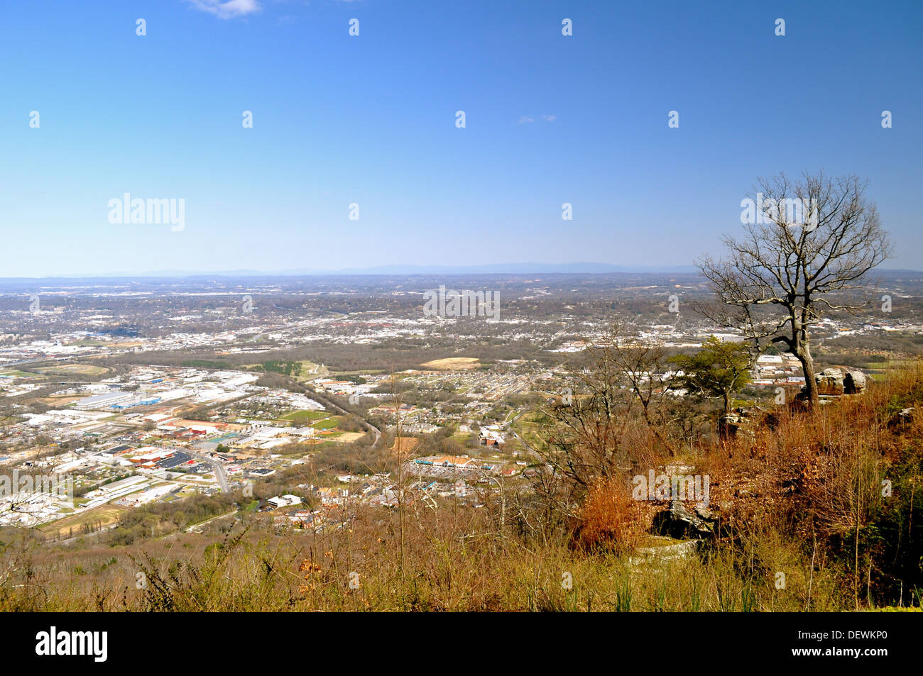 Point Park Overlook - Chattanooga, Tennessee - USA Stock Photo - Alamy