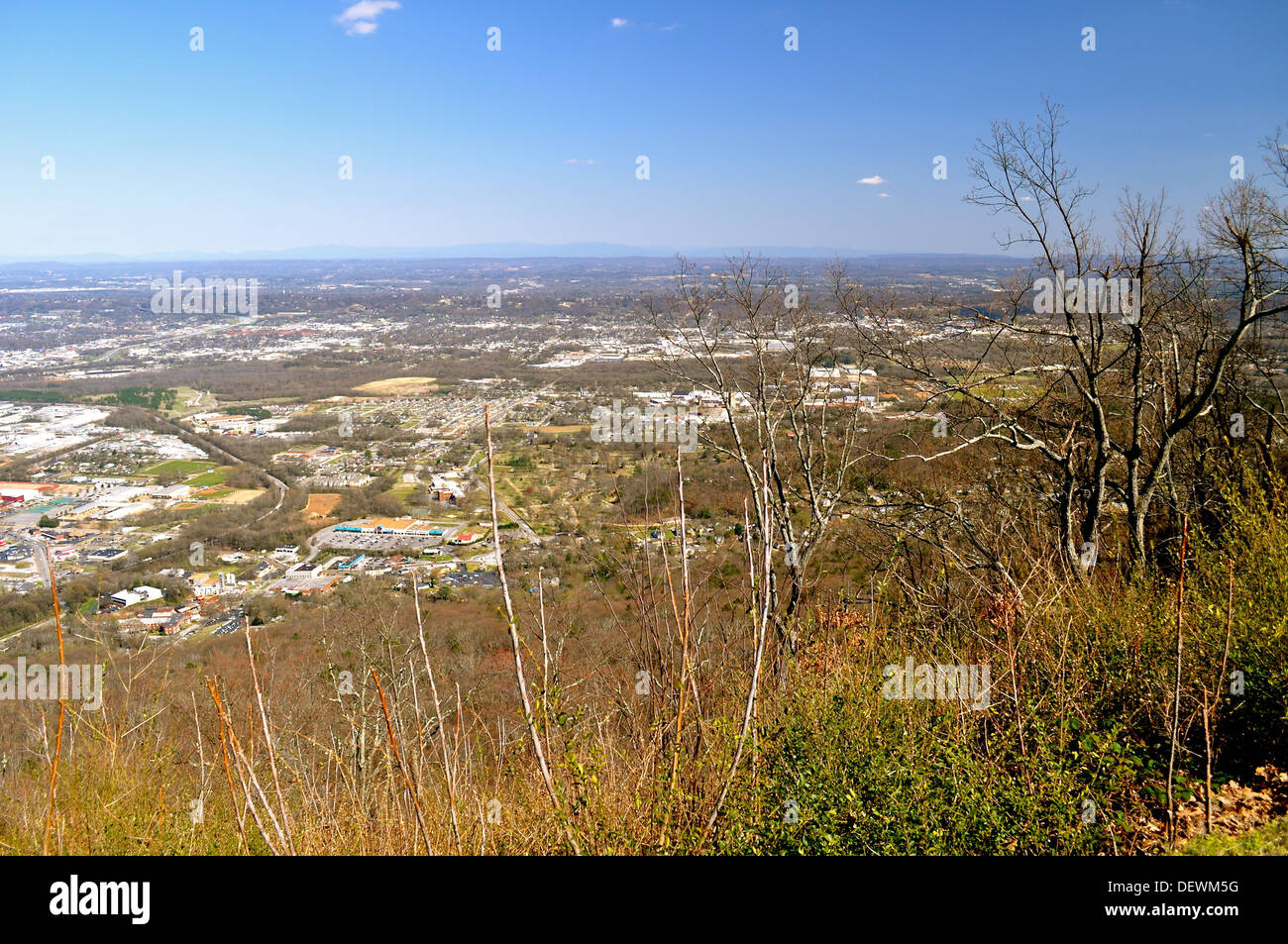 Point Park Overlook - Chattanooga, Tennessee - USA Stock Photo - Alamy