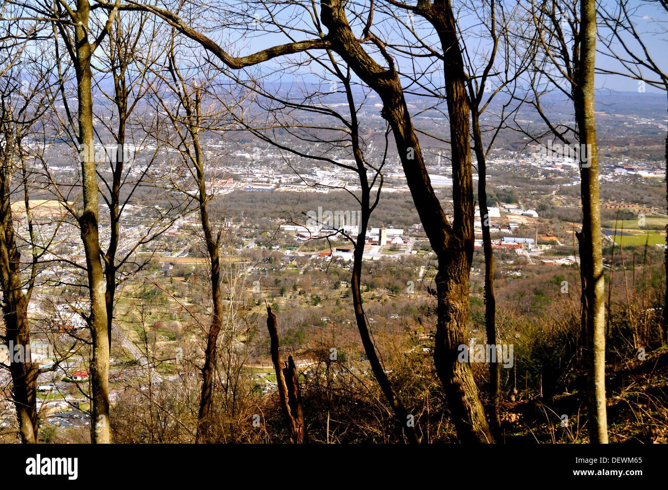 Point Park Overlook - Chattanooga, Tennessee - USA Stock Photo - Alamy