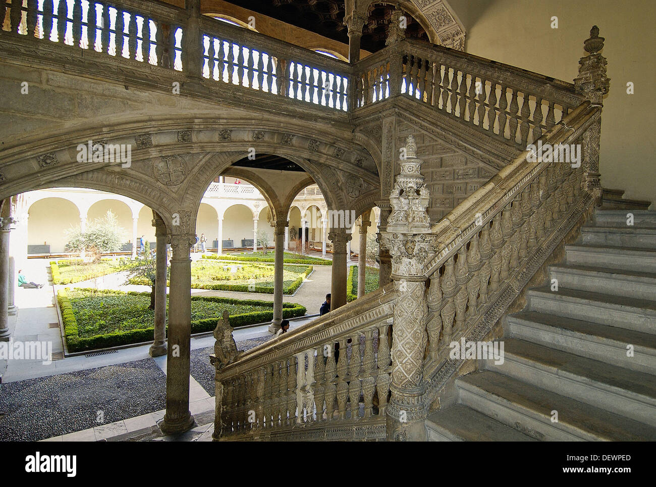 Plateresque staircase hi-res stock photography and images - Alamy
