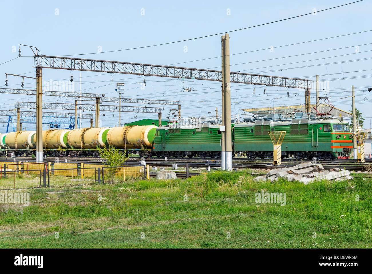 Electric Locomotive Russia Stock Photos & Electric Locomotive Russia ...