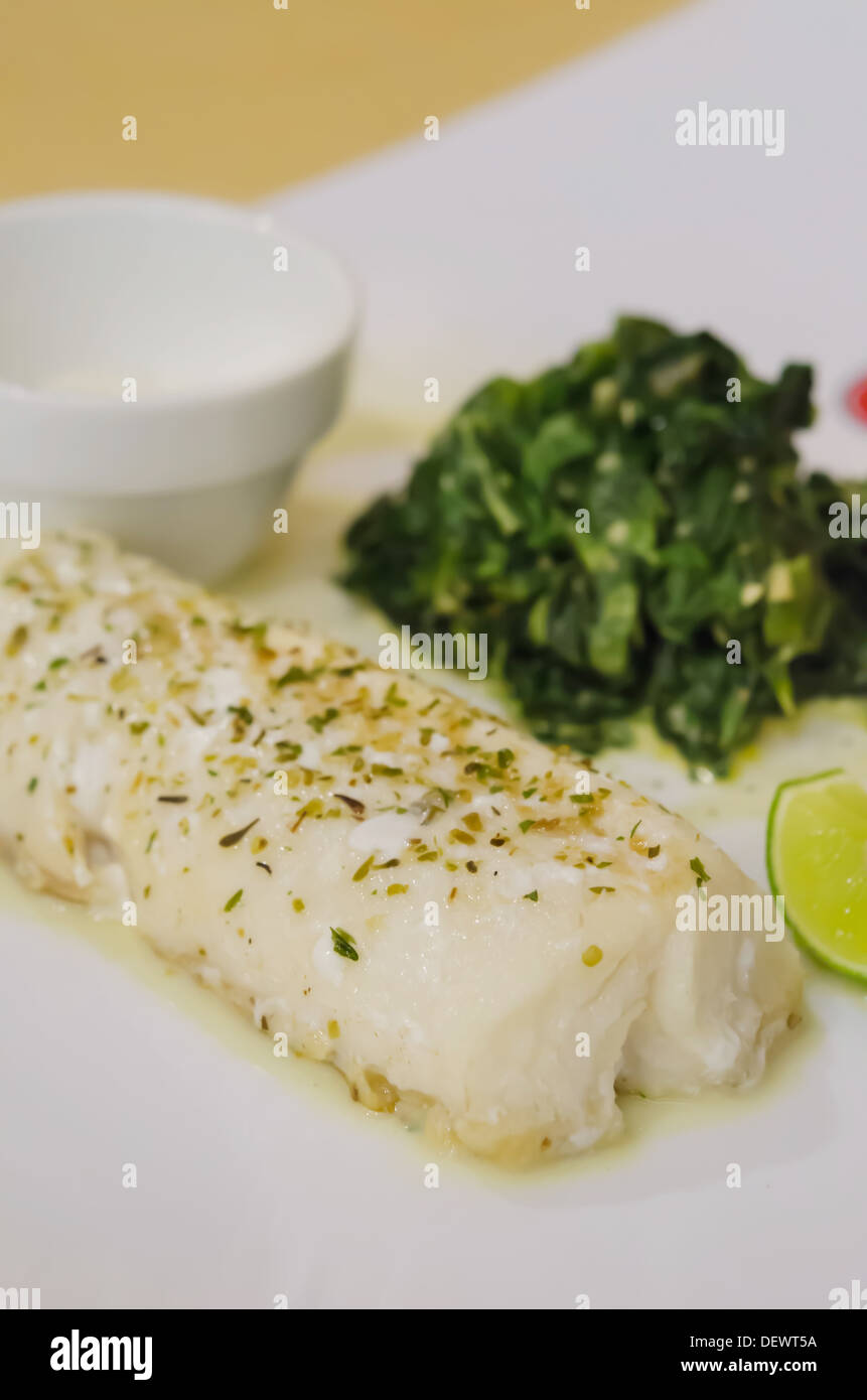 Green pepper grilled fish hi-res stock photography and images - Alamy