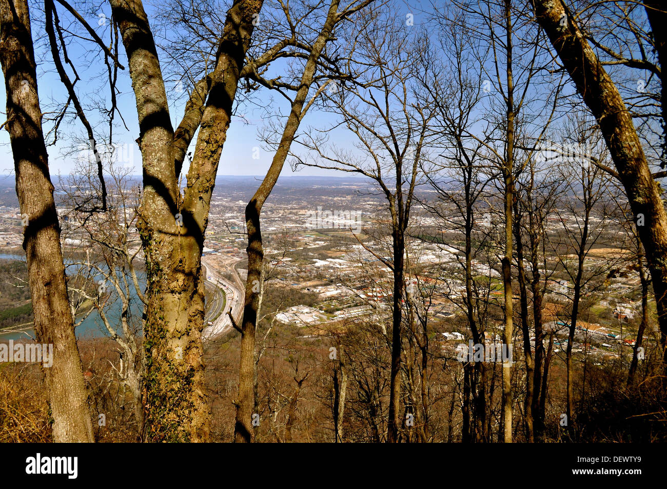 Point Park Overlooking Chattanooga Tennessee Stock Photo - Alamy