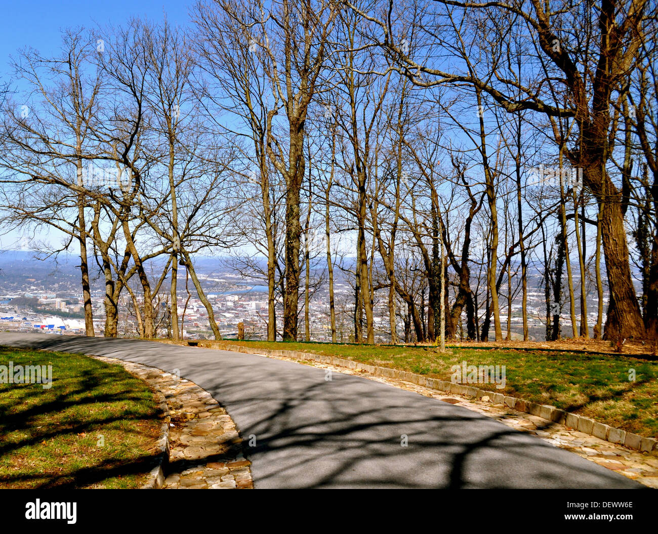 Point Park Overlooking Chattanooga Tennessee Stock Photo - Alamy