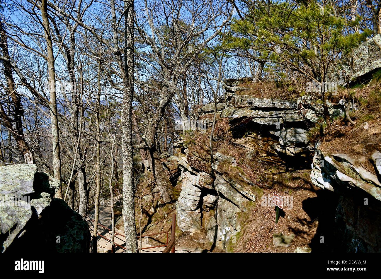 Point Park Overlooking Chattanooga Tennessee Stock Photo - Alamy