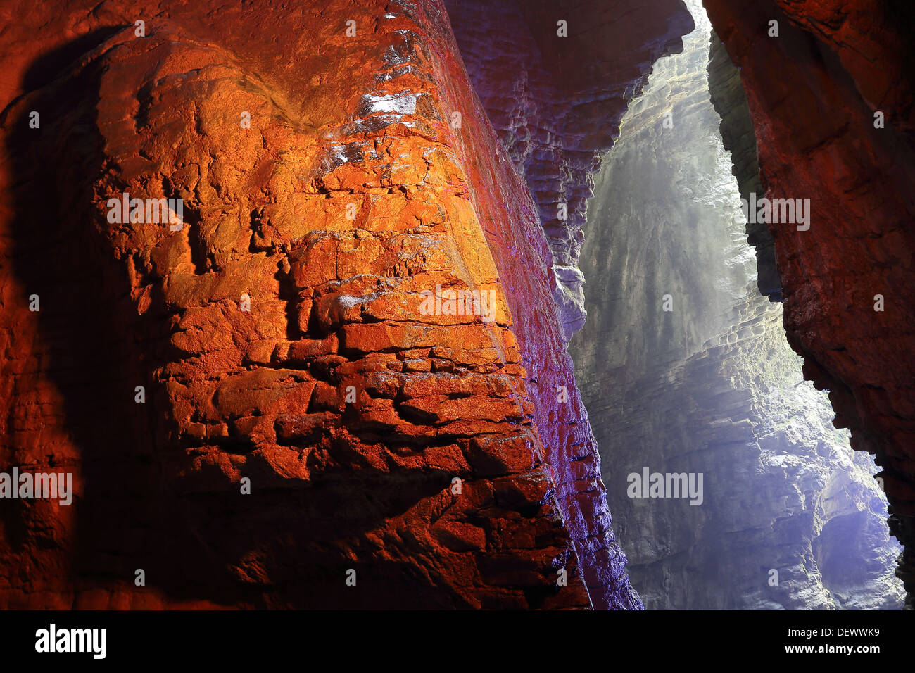 Cascata Verone Waterfall, Riva Del Garda, Lake Garda, Italy Stock Photo ...