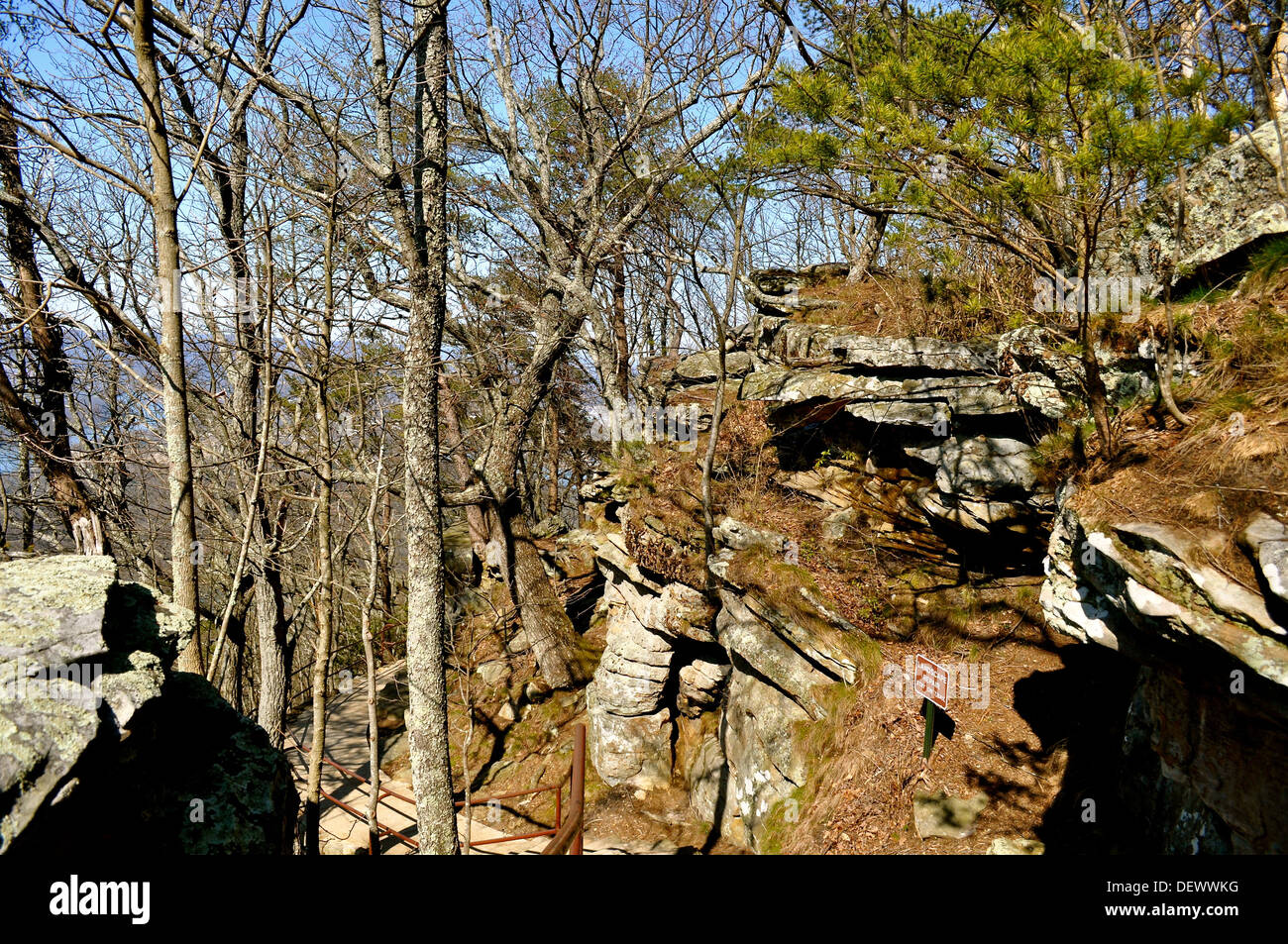 Point Park Overlooking Chattanooga Tennessee Stock Photo - Alamy