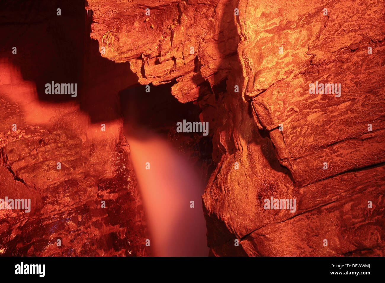 Cascata Verone Waterfall, Riva Del Garda, Lake Garda, Italy Stock Photo ...