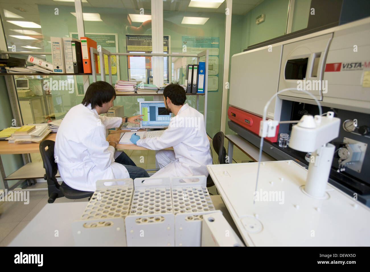 Inductively coupled plasma optical emission hi-res stock photography ...
