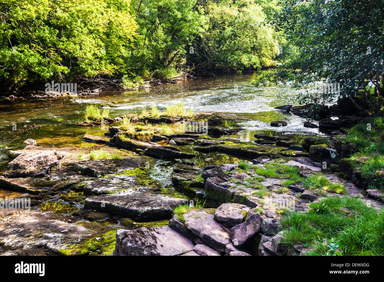 Usk river llangynidr hi-res stock photography and images - Alamy