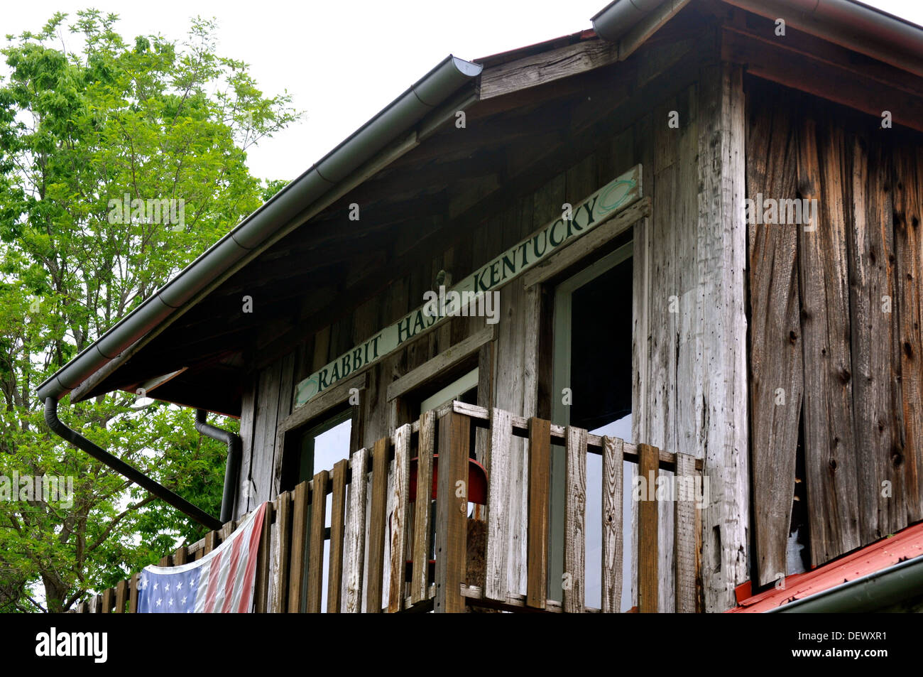 Rabbit Hash Building Stock Photo - Alamy