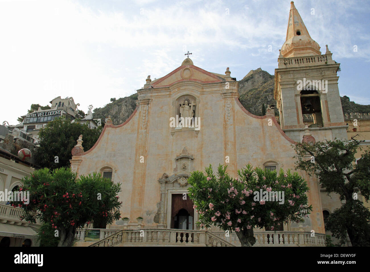 CHURCH OF ST. JOSEPH (SAN GIUSEPPE) IN TAORMINA. This church, dedicated ...