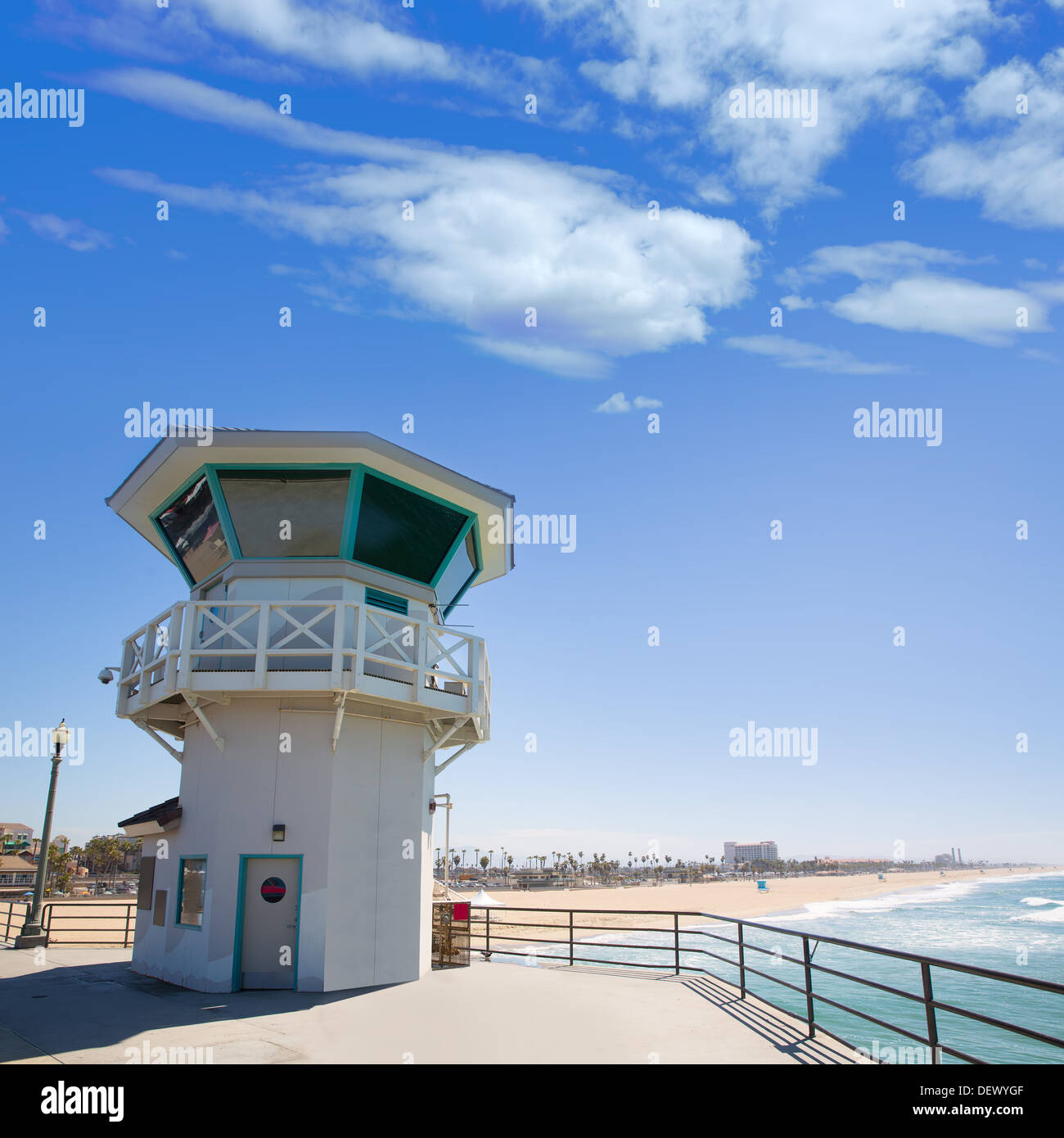 Huntington beach lifeguard hi-res stock photography and images - Alamy