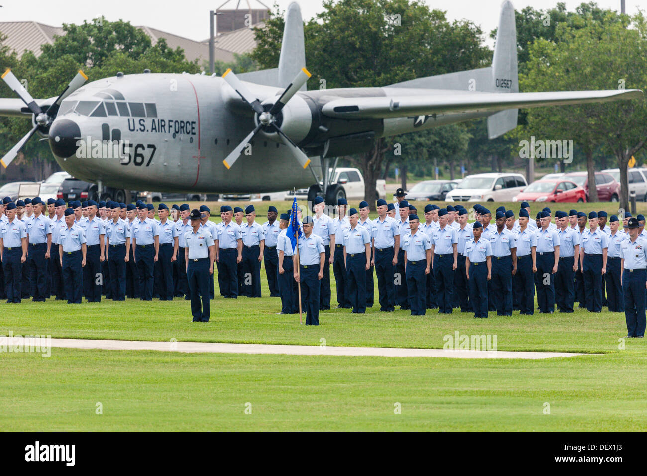 Lackland air force base ceremony hi-res stock photography and images ...
