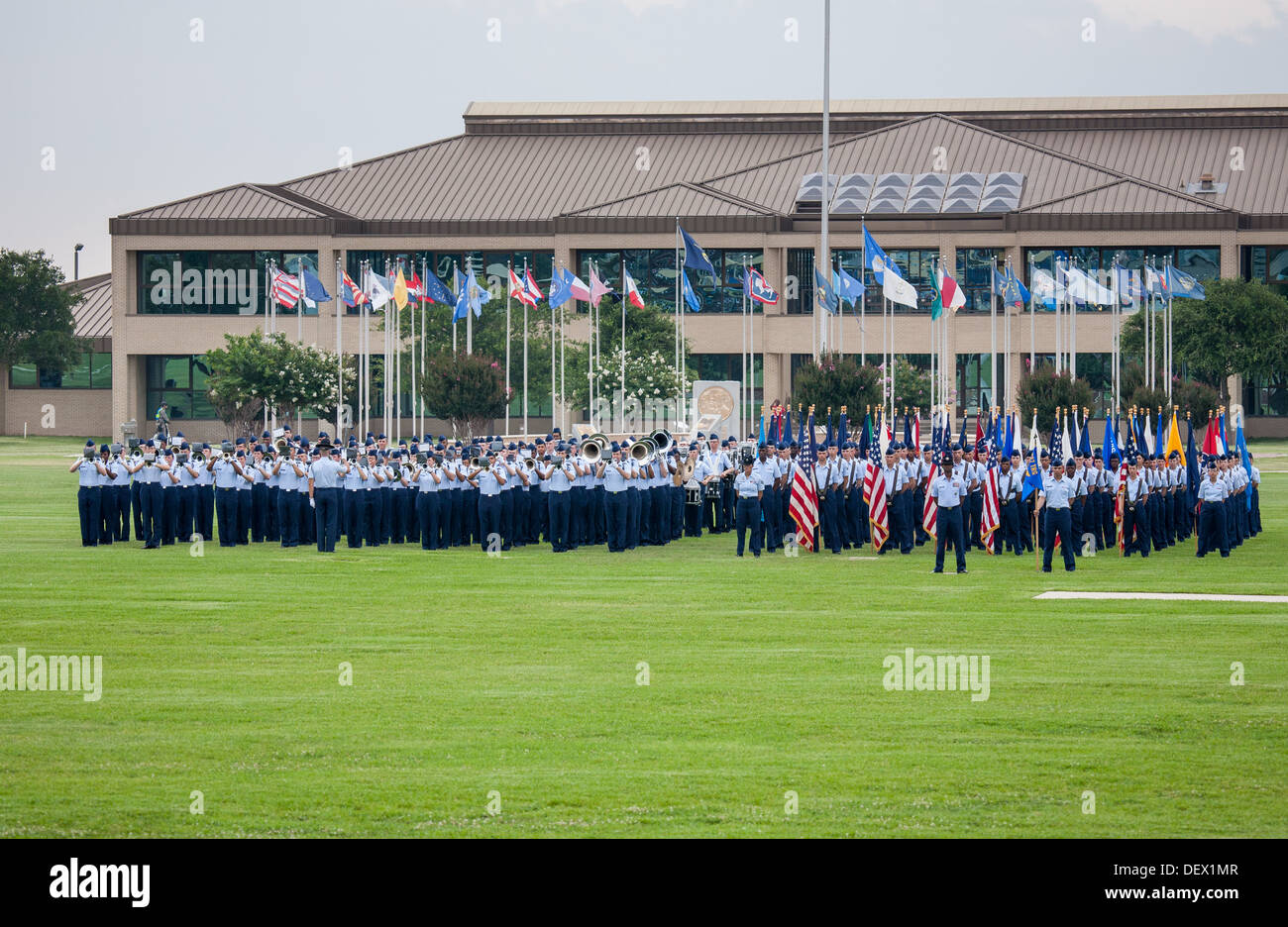 Lackland air force base ceremony hi-res stock photography and images ...