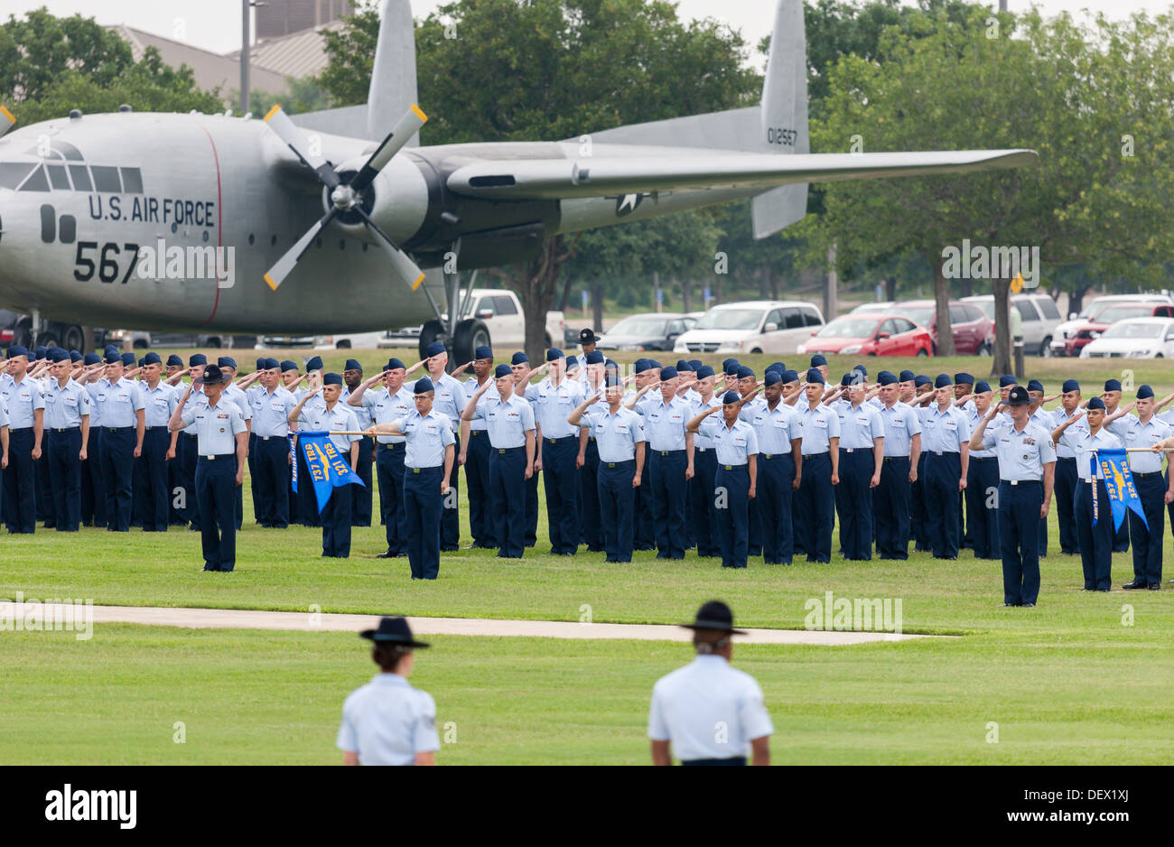 Lackland air force base ceremony hi-res stock photography and images ...