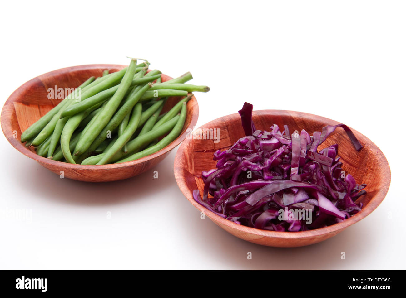 Red cabbage with beans Stock Photo - Alamy