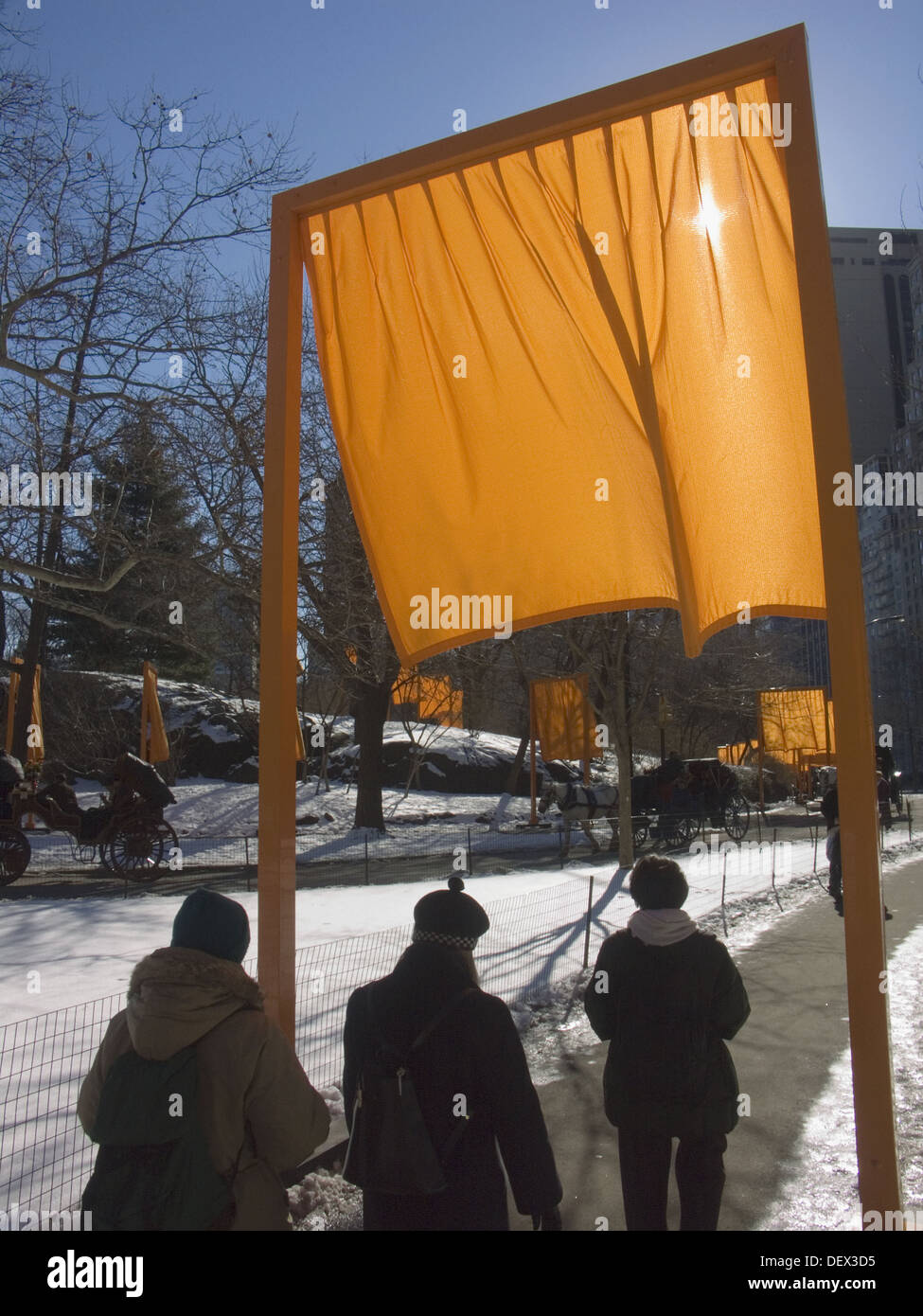 Christo and jeanne claude installation hi-res stock photography and ...
