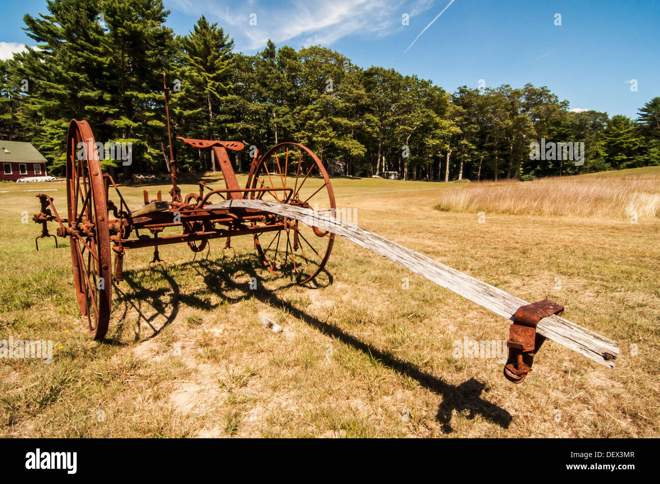 Rusty old plough hi-res stock photography and images - Alamy