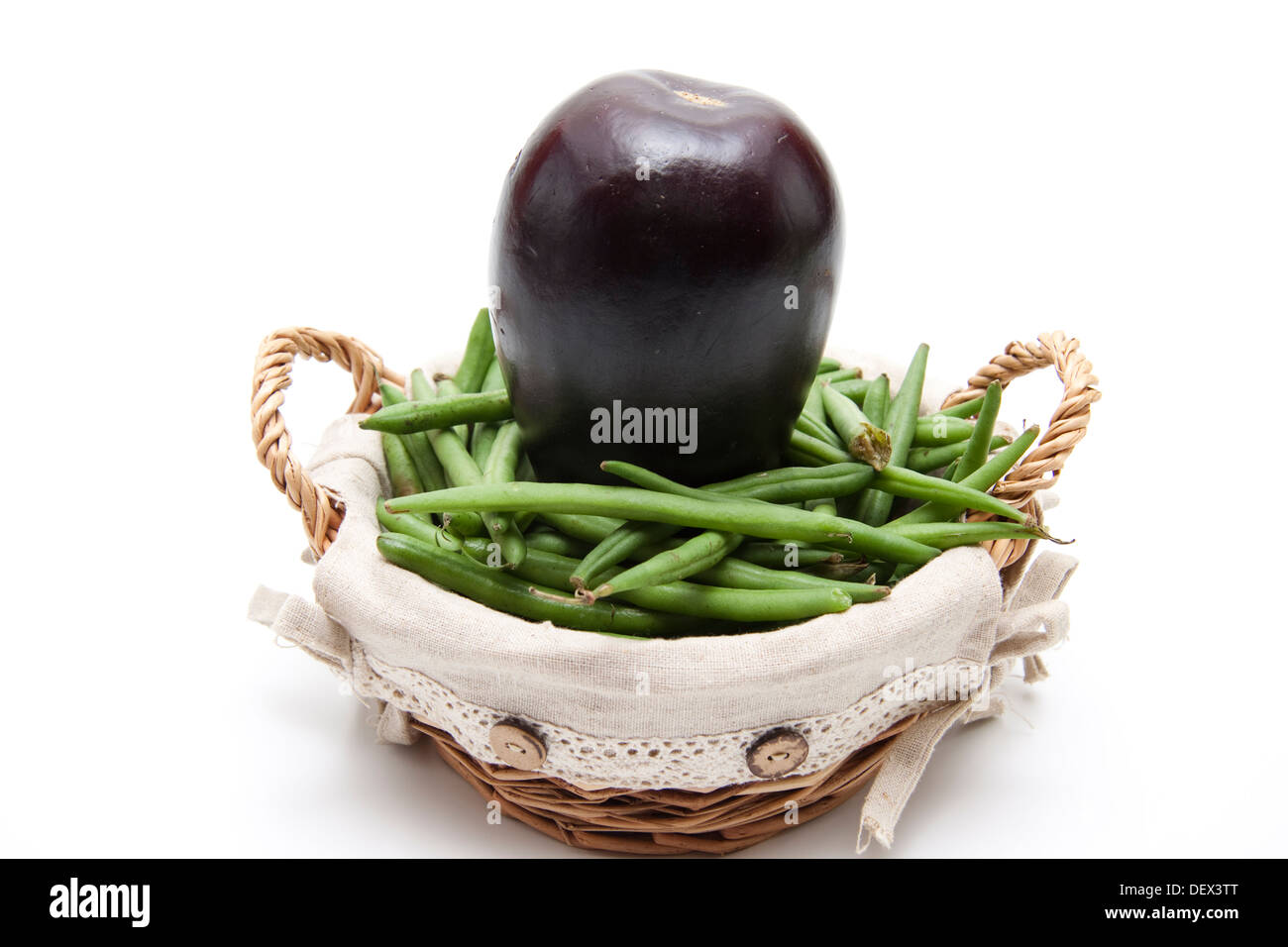 Aubergine bush hi-res stock photography and images - Alamy