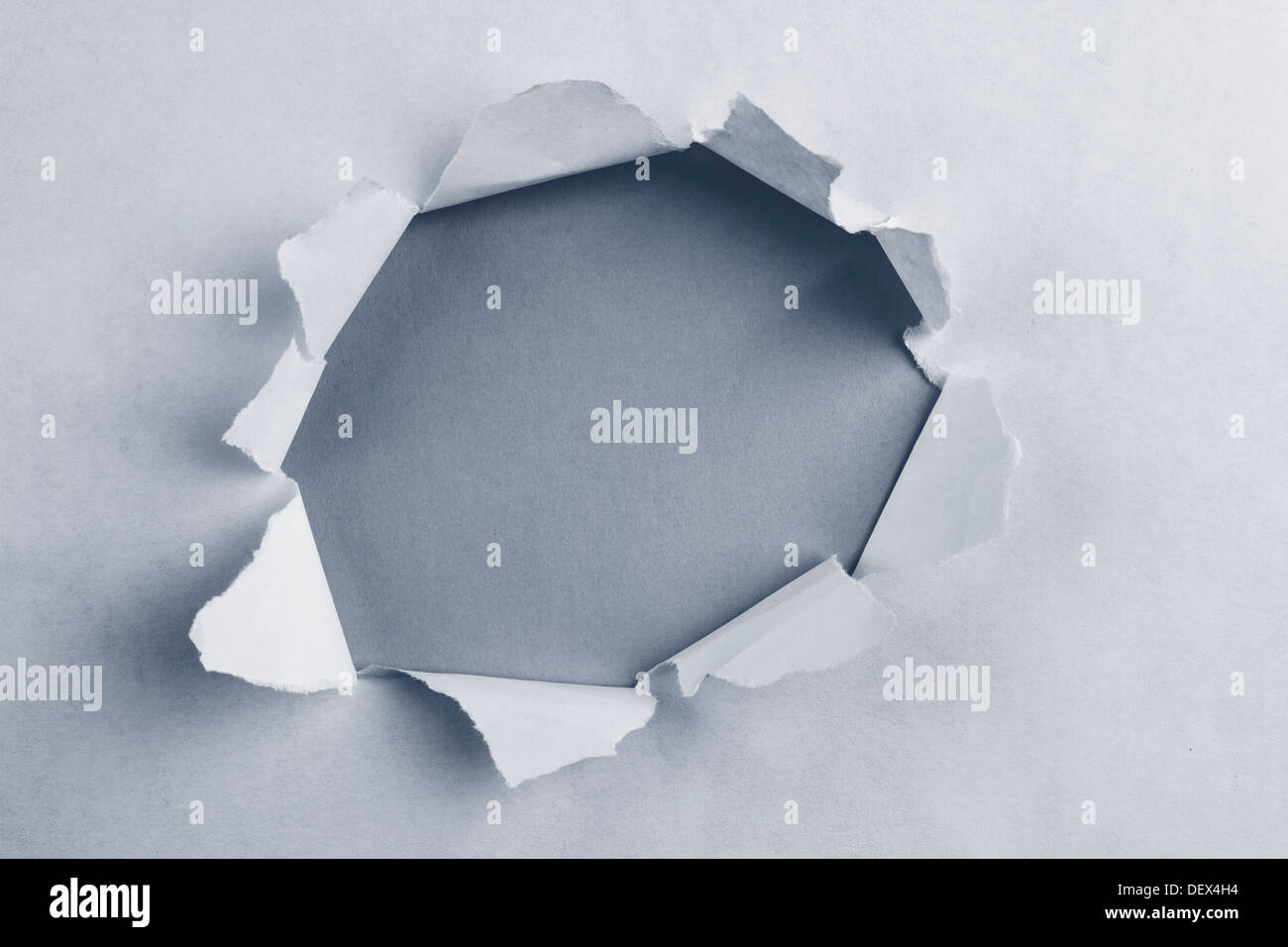 Ripped paper hole hi-res stock photography and images - Alamy