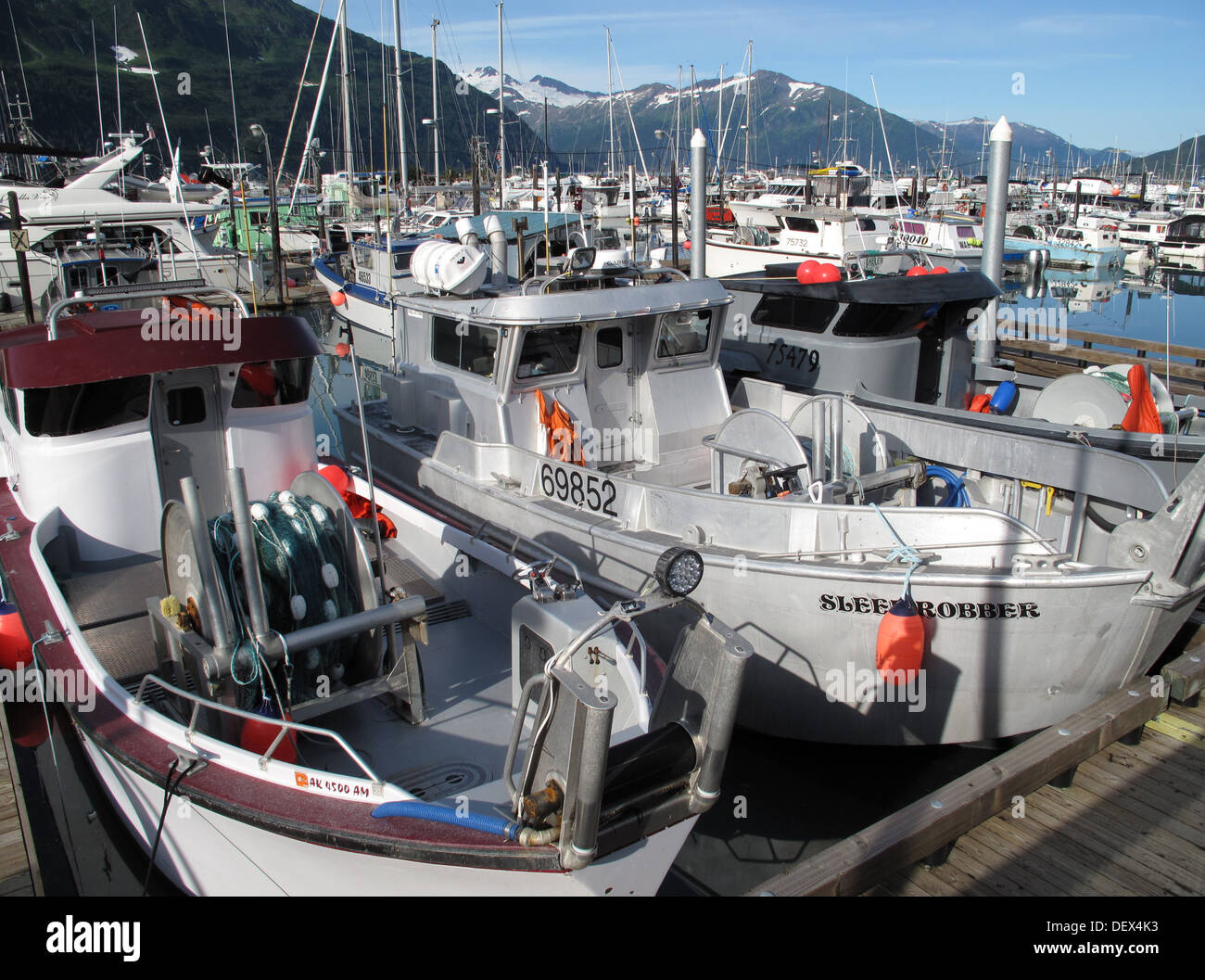 Alaska fishing boats hi-res stock photography and images - Alamy