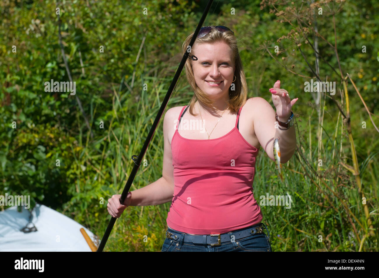 Girl caught hi-res stock photography and images - Alamy