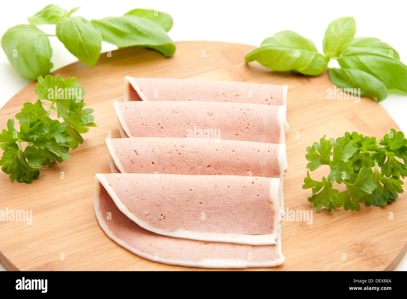 Fresh liver pie Stock Photo - Alamy