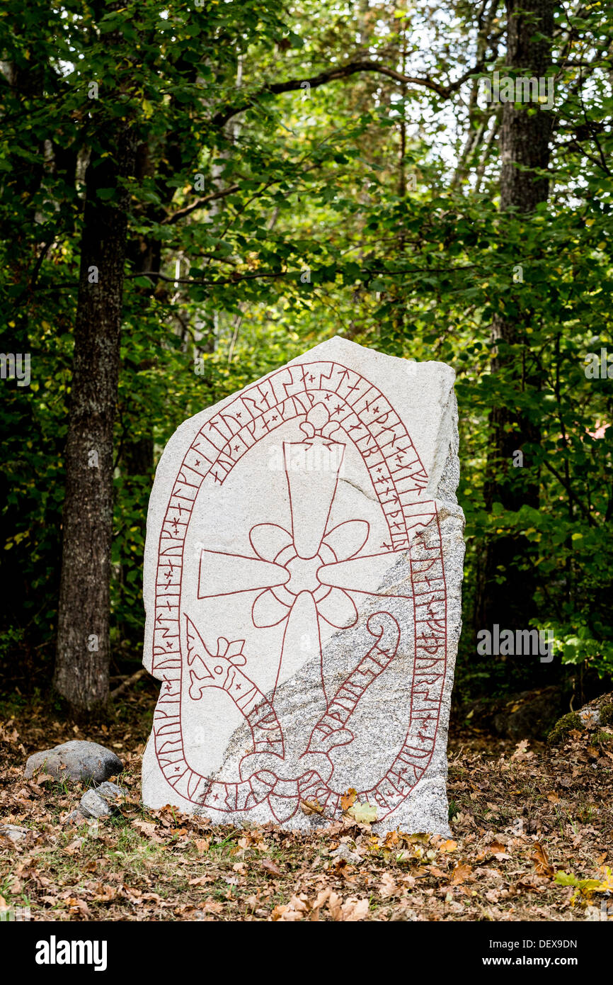 Old runestone hi-res stock photography and images - Alamy