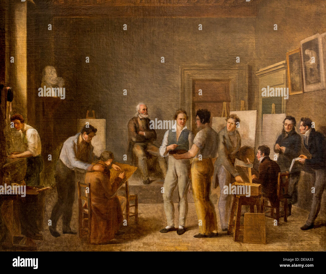 19th century classroom hi-res stock photography and images - Alamy