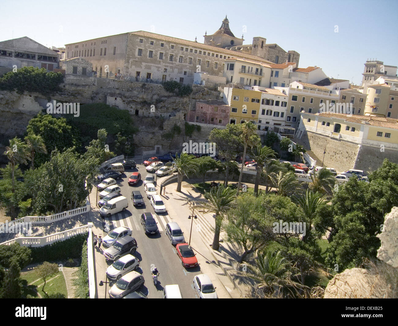 Menorca mahon aerial hi-res stock photography and images - Alamy