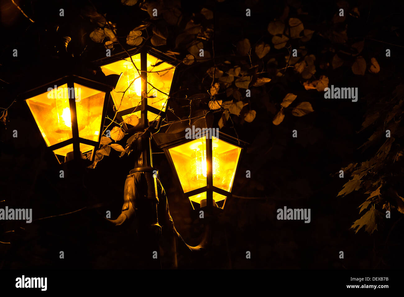 Krakow autumn night hi-res stock photography and images - Alamy