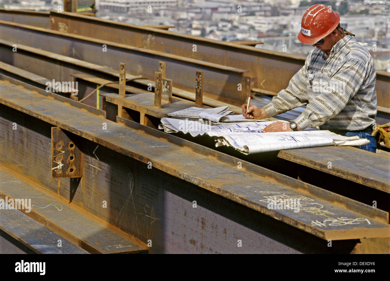 Man Male Adult Steel Ironworker Stock Photos & Man Male Adult Steel ...