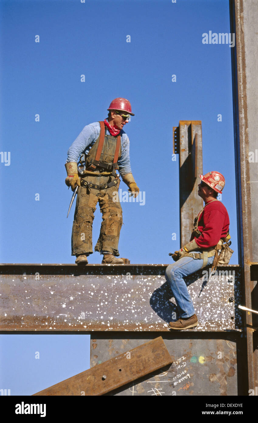 Ironworker height hi-res stock photography and images - Alamy