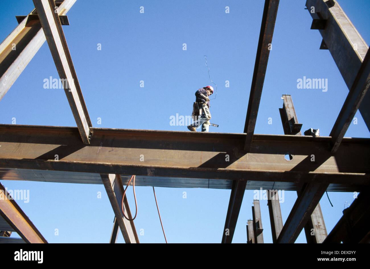 Man Male Adult Steel Ironworker High Resolution Stock Photography and ...
