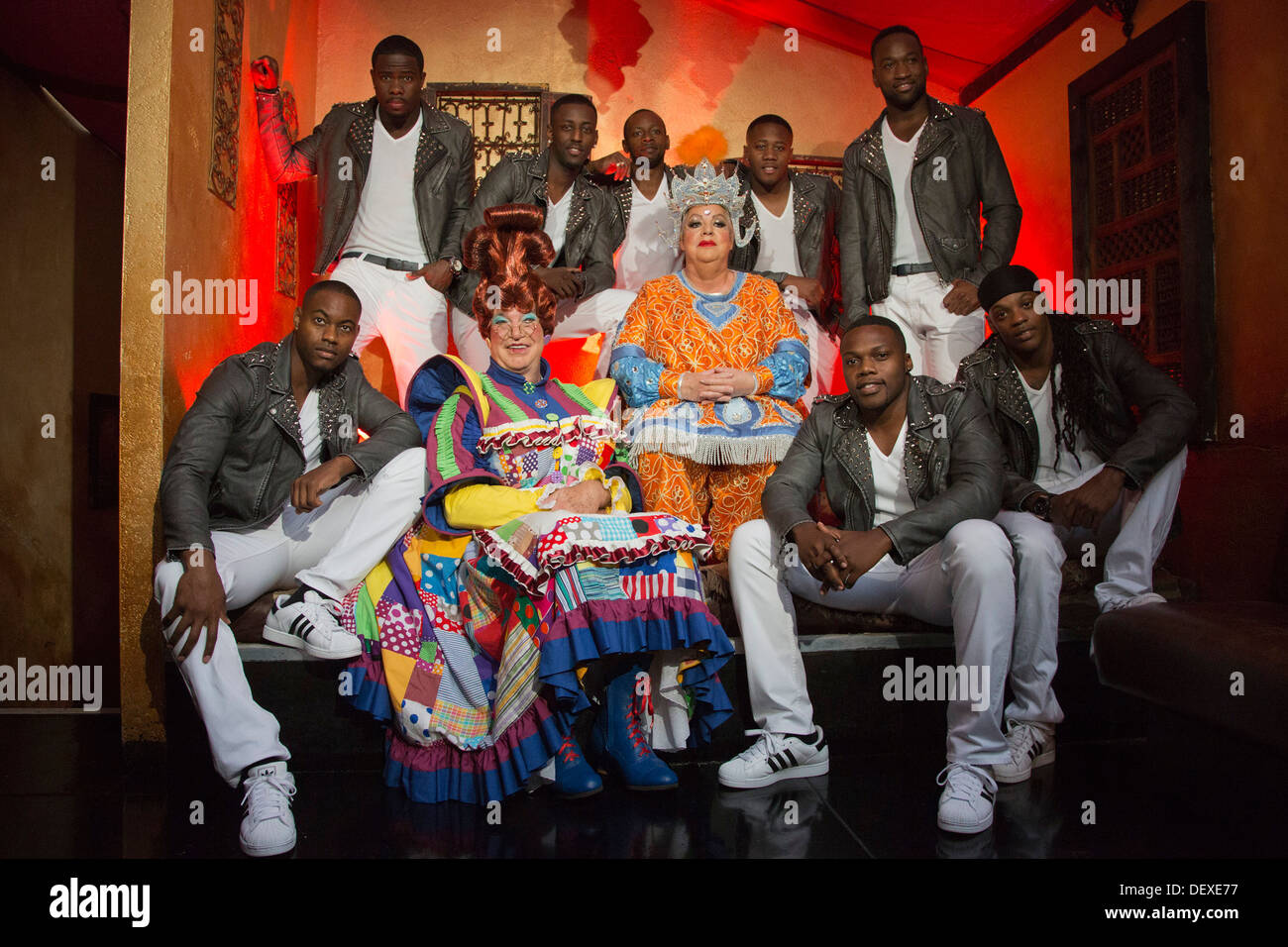 Aladdin Christmas Pantomime at the New Wimbledon Theatre, London ...