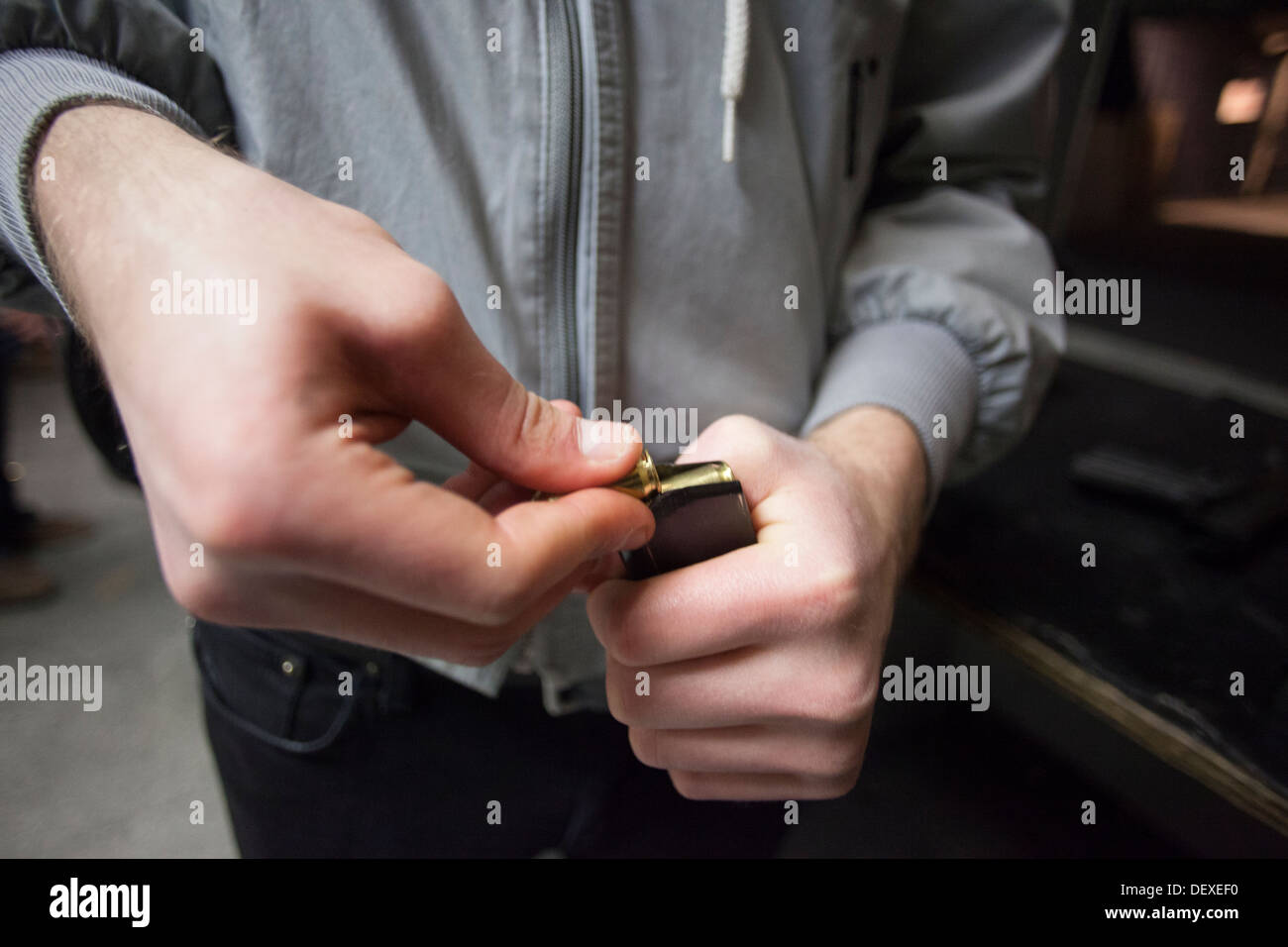 Reloading brass hi-res stock photography and images - Alamy