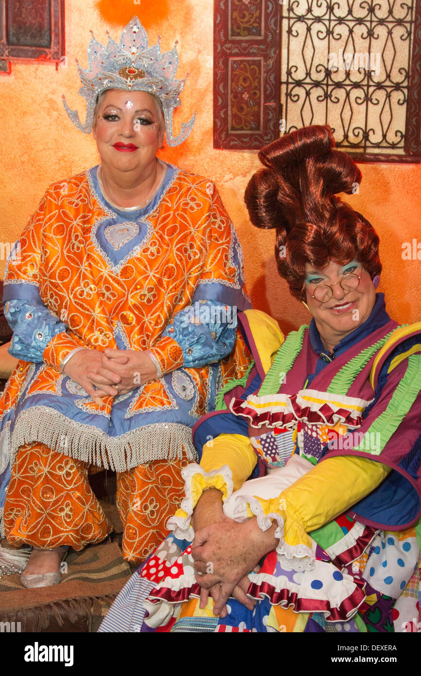 Aladdin Christmas Pantomime at the New Wimbledon Theatre, London ...