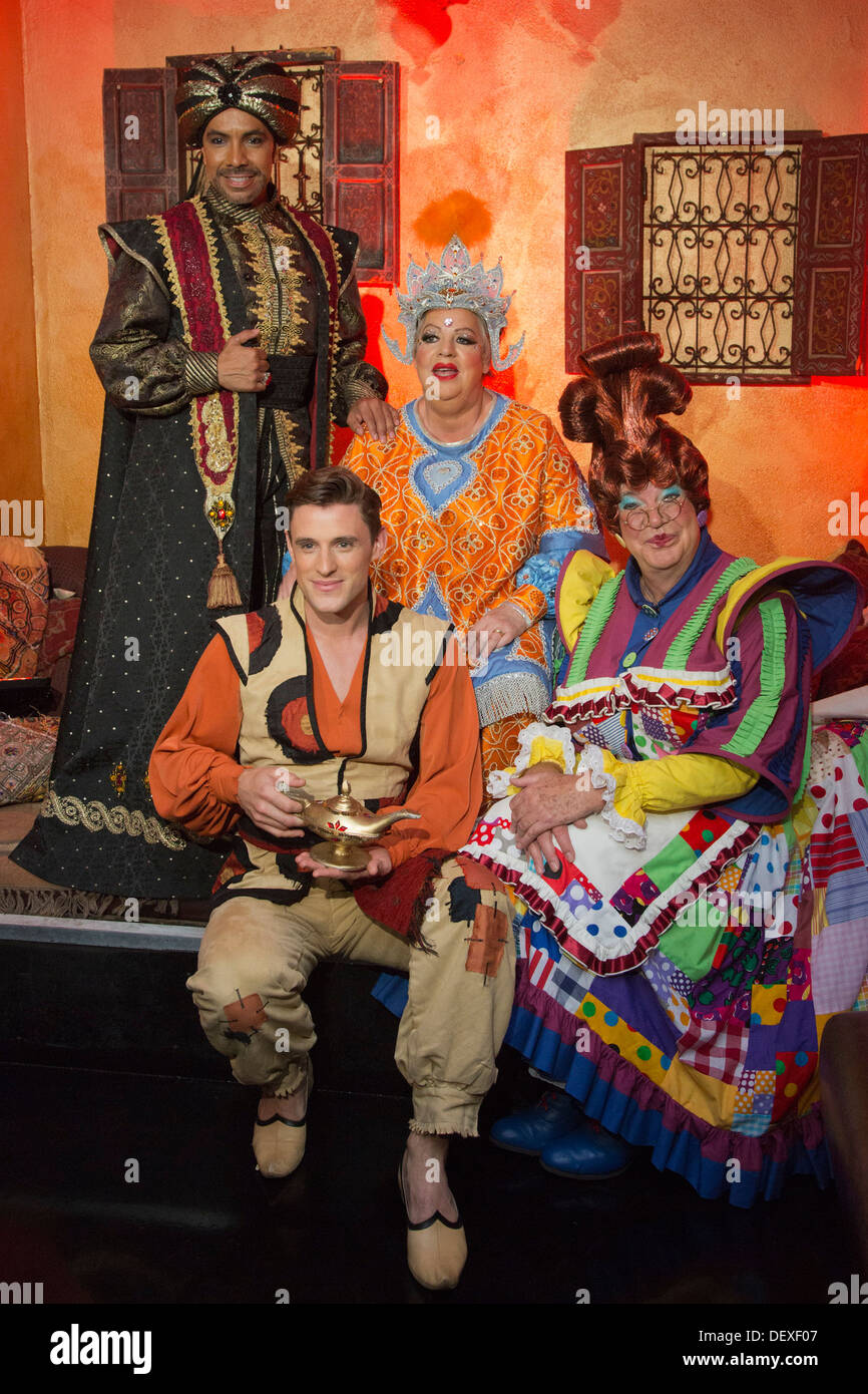 Aladdin Christmas Pantomime at the New Wimbledon Theatre, London ...