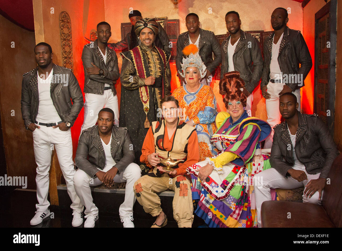 Aladdin Christmas Pantomime at the New Wimbledon Theatre, London ...