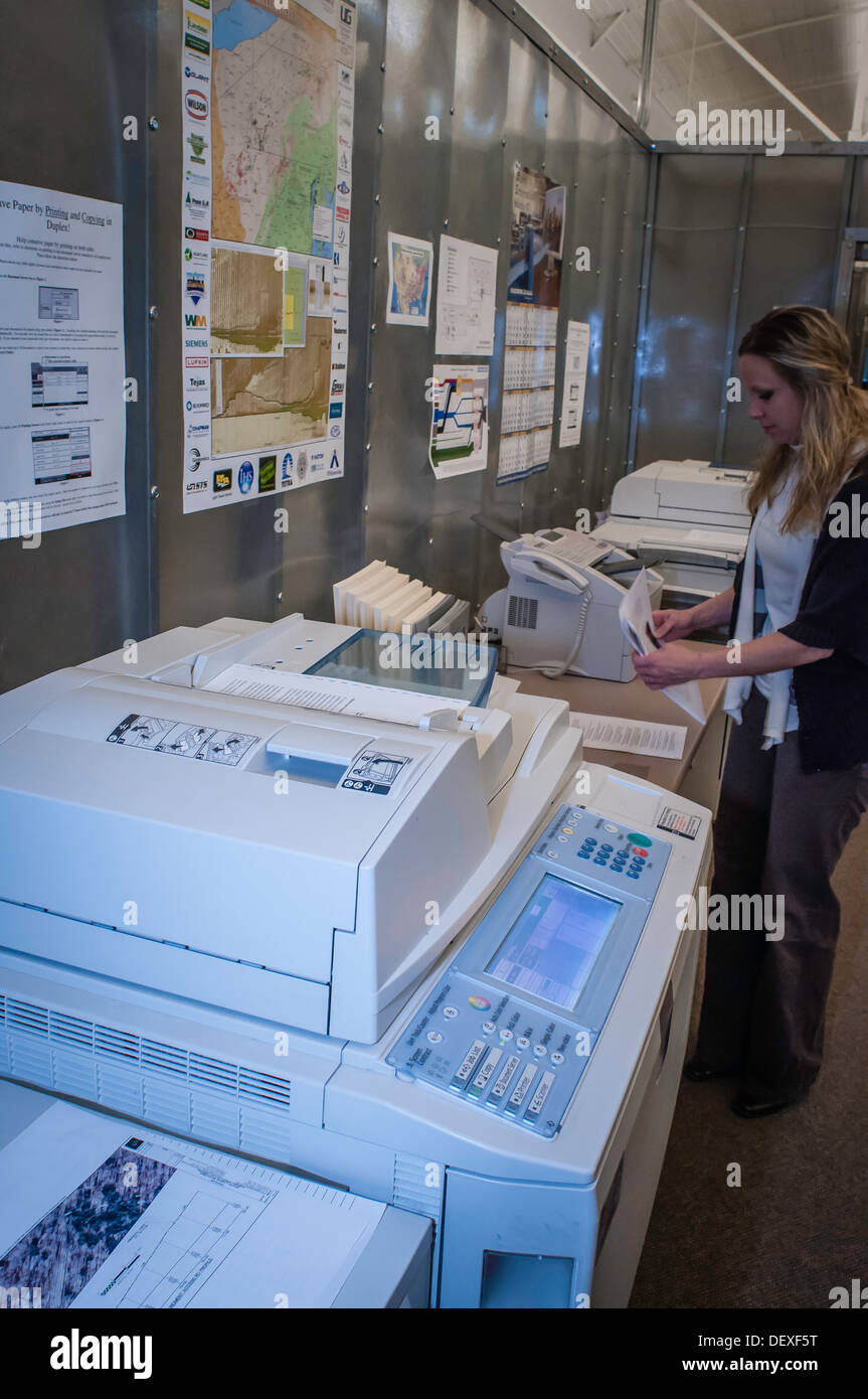 Professional engineering, construction office environment Stock Photo ...