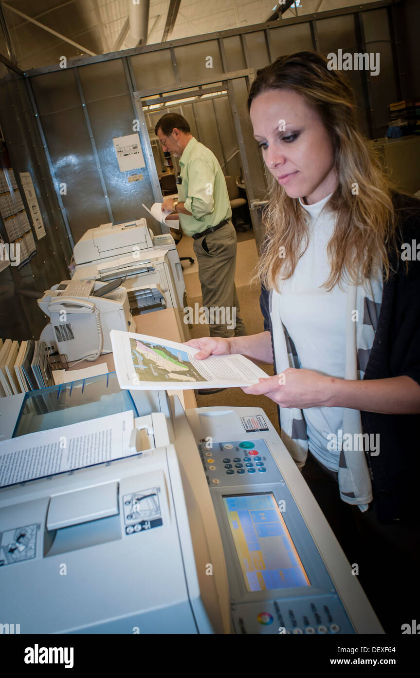 Professional engineering, construction office environment Stock Photo ...