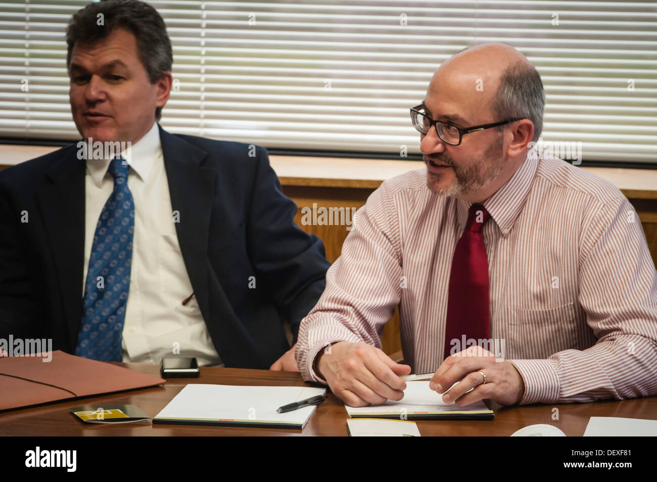 Professional engineering, construction office environment Stock Photo ...