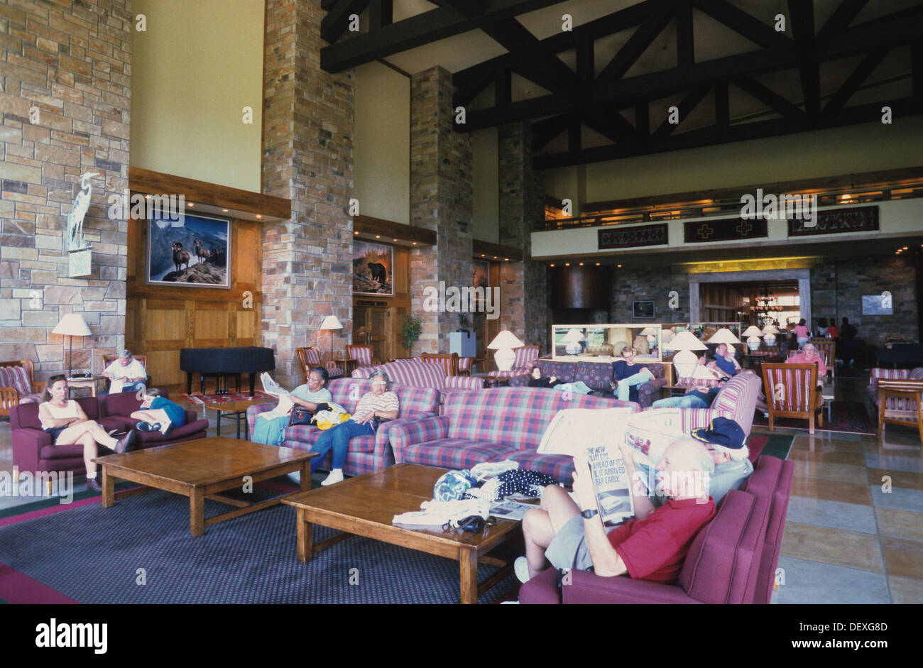 Jackson lake lodge hi-res stock photography and images - Alamy