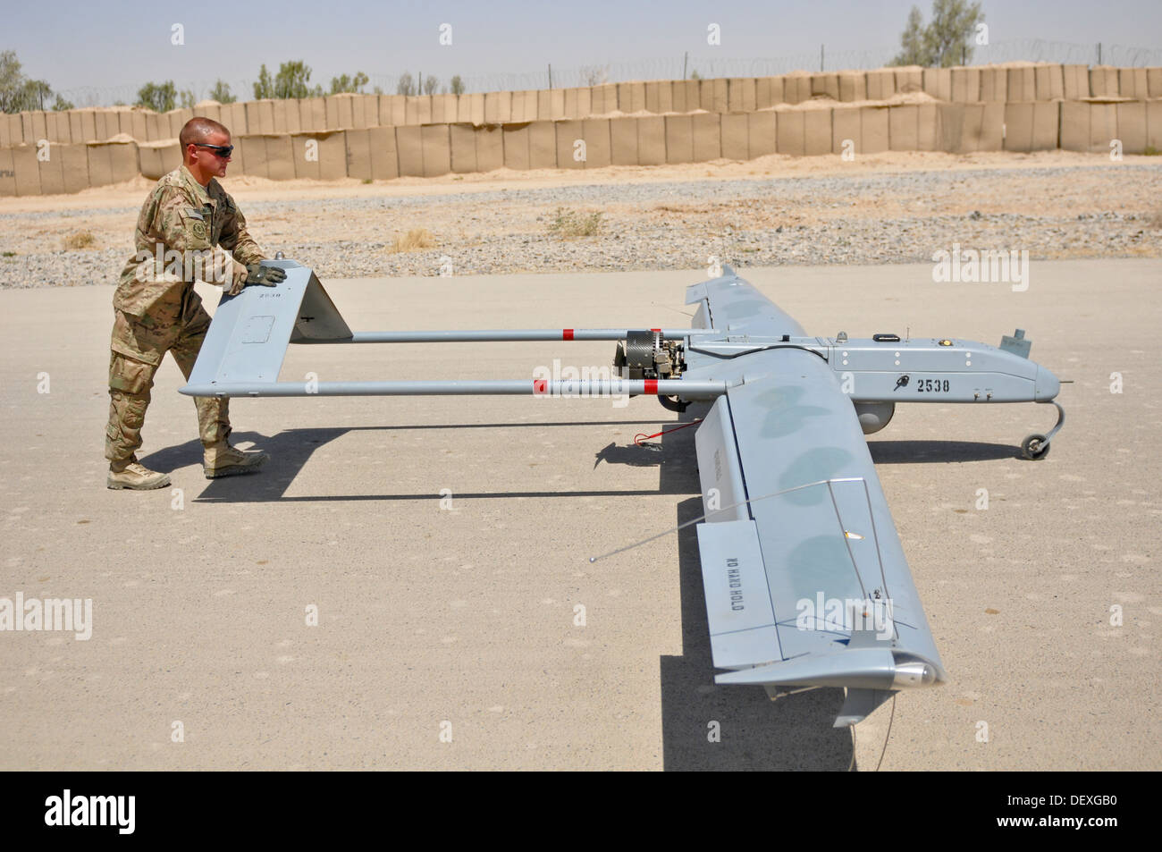 Specialist Justin Waltho with Headquarters and Headquarters Troop ...