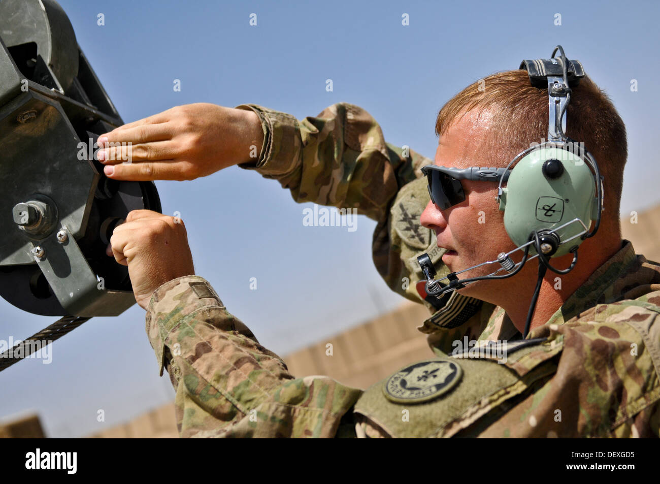 Staff Sgt. Tyronne Jones with Headquarters and Headquarters Troop ...