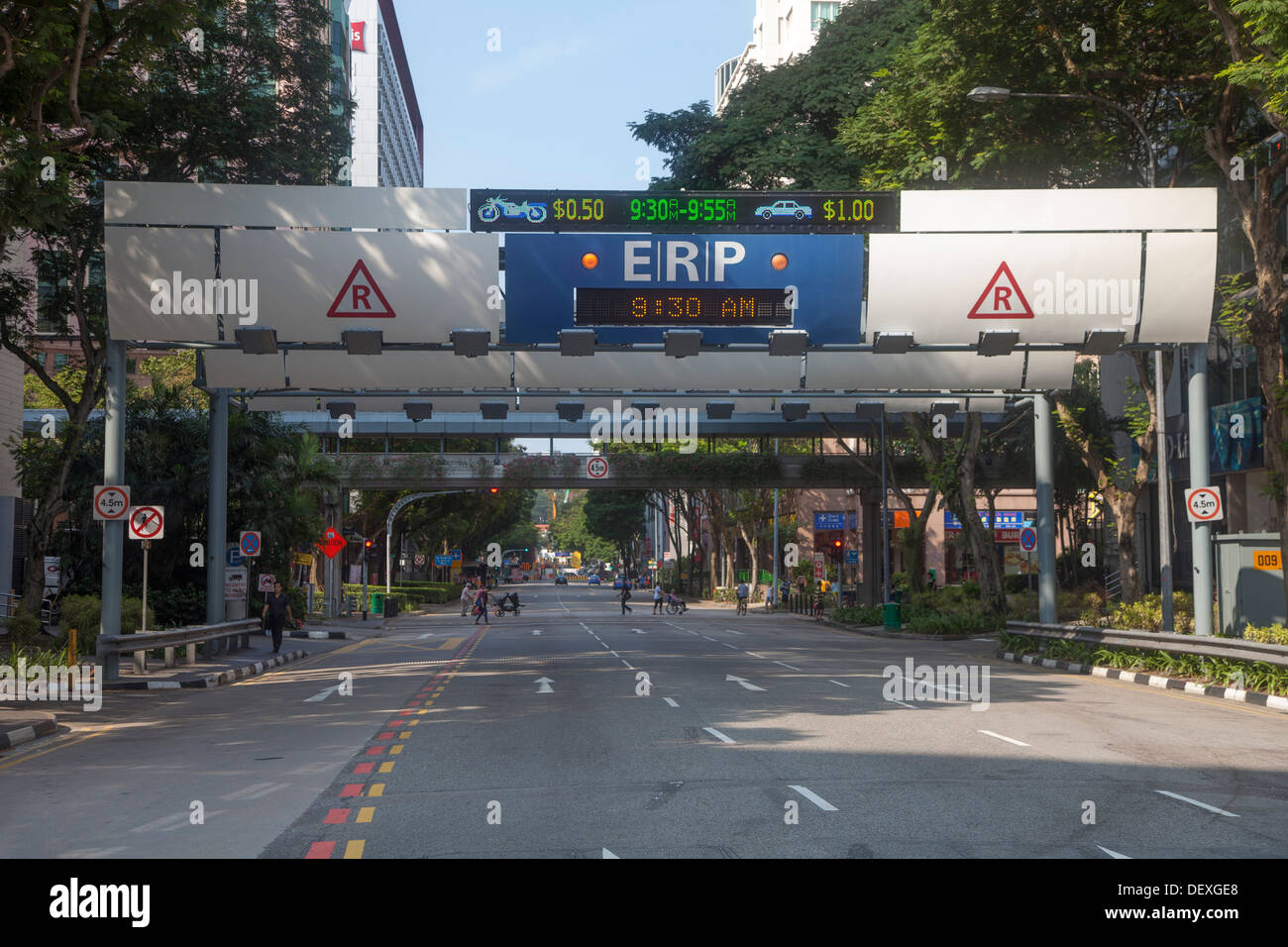 ERP toll installation Singapore Asia city internal money pay payment ...