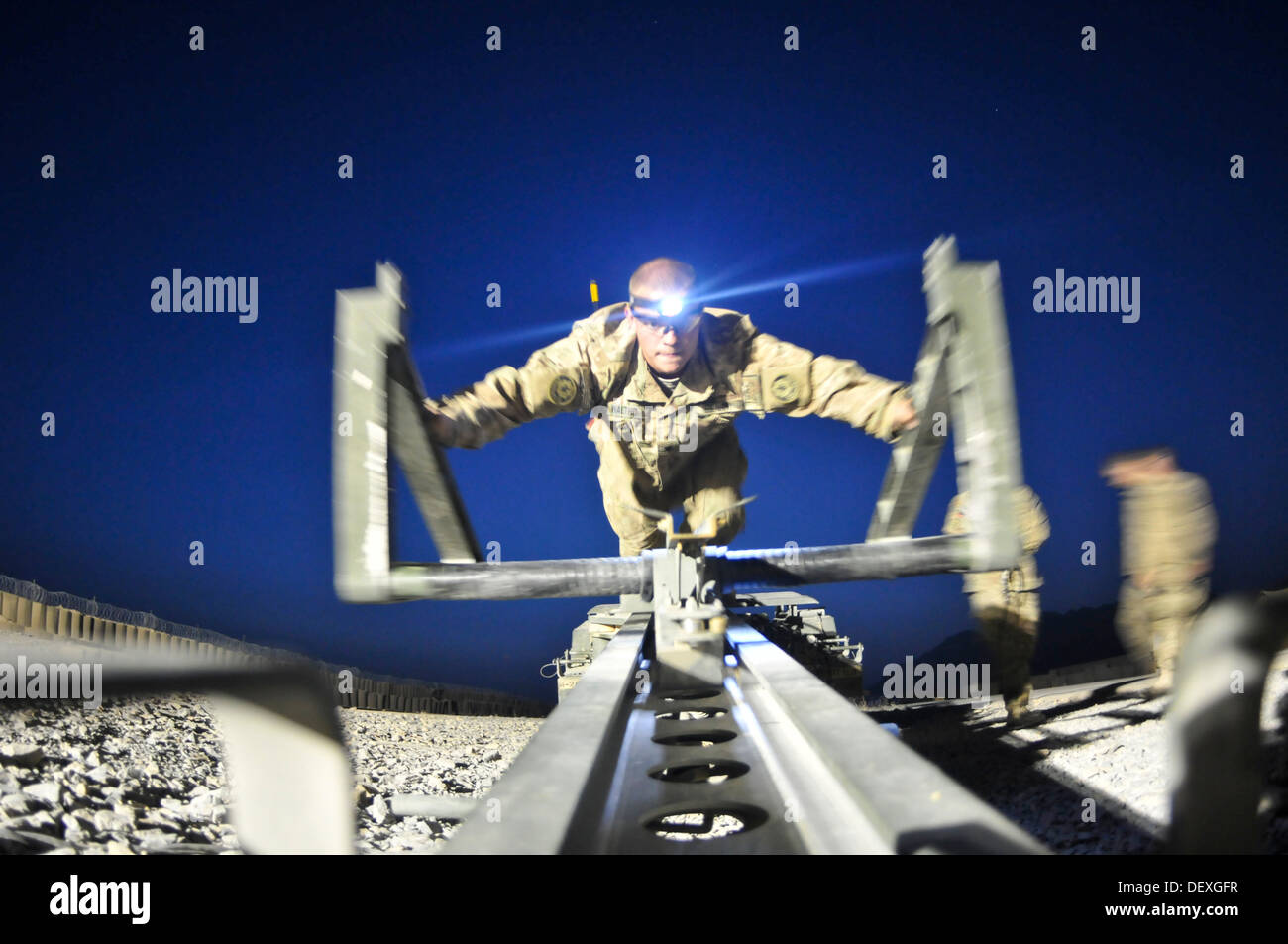 After Take-off, Spc. Justin Waltho with Headquarters and Headquarters ...